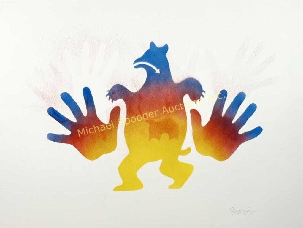 Simon Brascoupé | FIRST NATIONS ANISHINAABE CANADA (1948-) TITLED ...