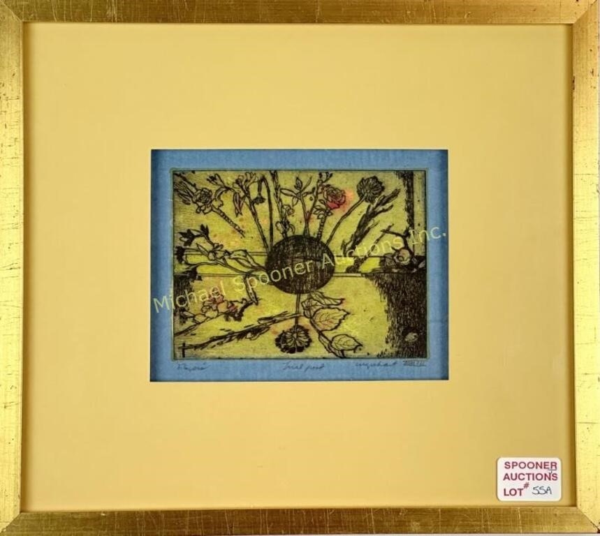 Tony Urquhart | CANADIAN R.C.A. (1934-2022) TITLED - FLOWERS EDITION ...