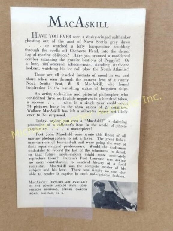 Wallace Robinson MacAskill | CANADIAN F.P.S.A. (1887-1956) TITLED ...