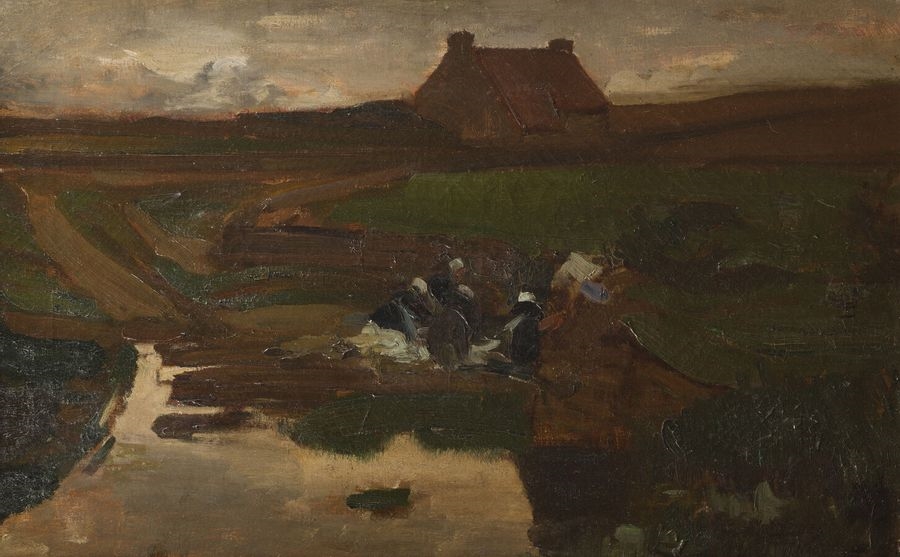 Alfred Smith | The Washerwomen | MutualArt