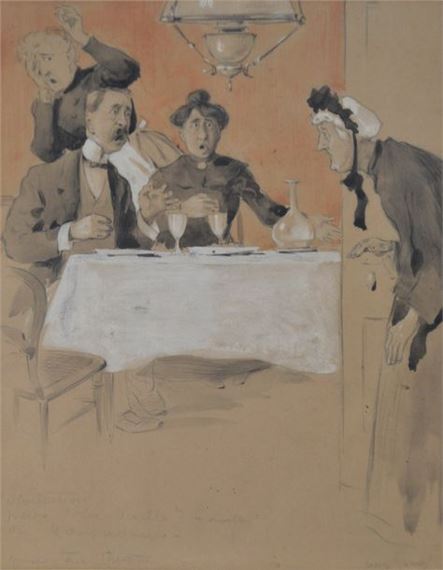 Henri Goussé | La vieille | MutualArt