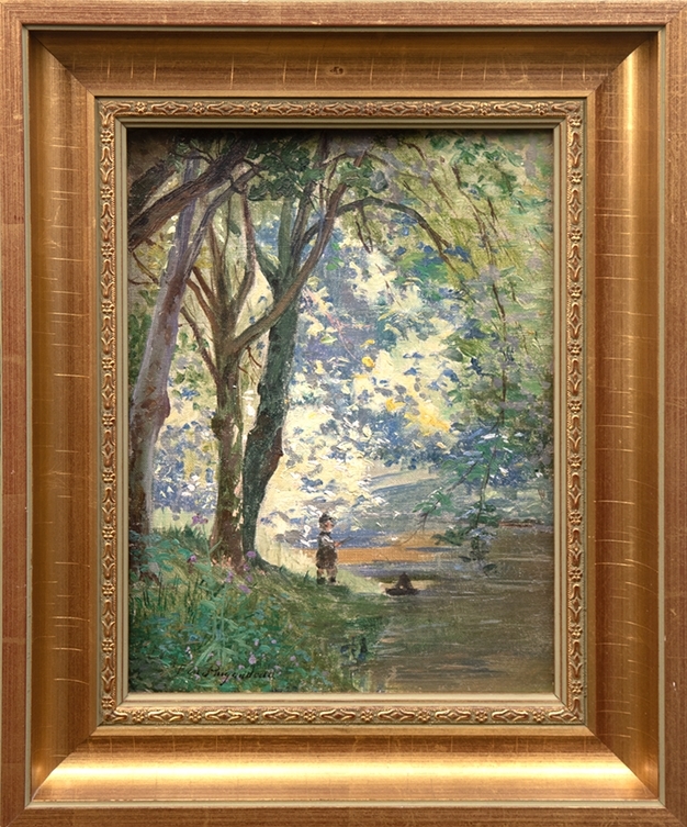 Fernand Loyen de Puigaudeau | Coup de vent au soleil couchant | MutualArt