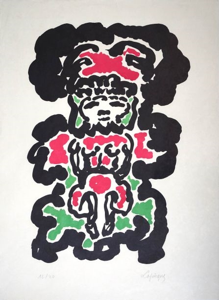 Charles Lapicque | Charles LAPICQUE (1898-1989) Character | MutualArt
