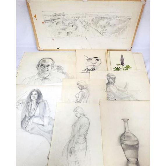 Mervin Honig | Various Subjects of Honig's Family | MutualArt