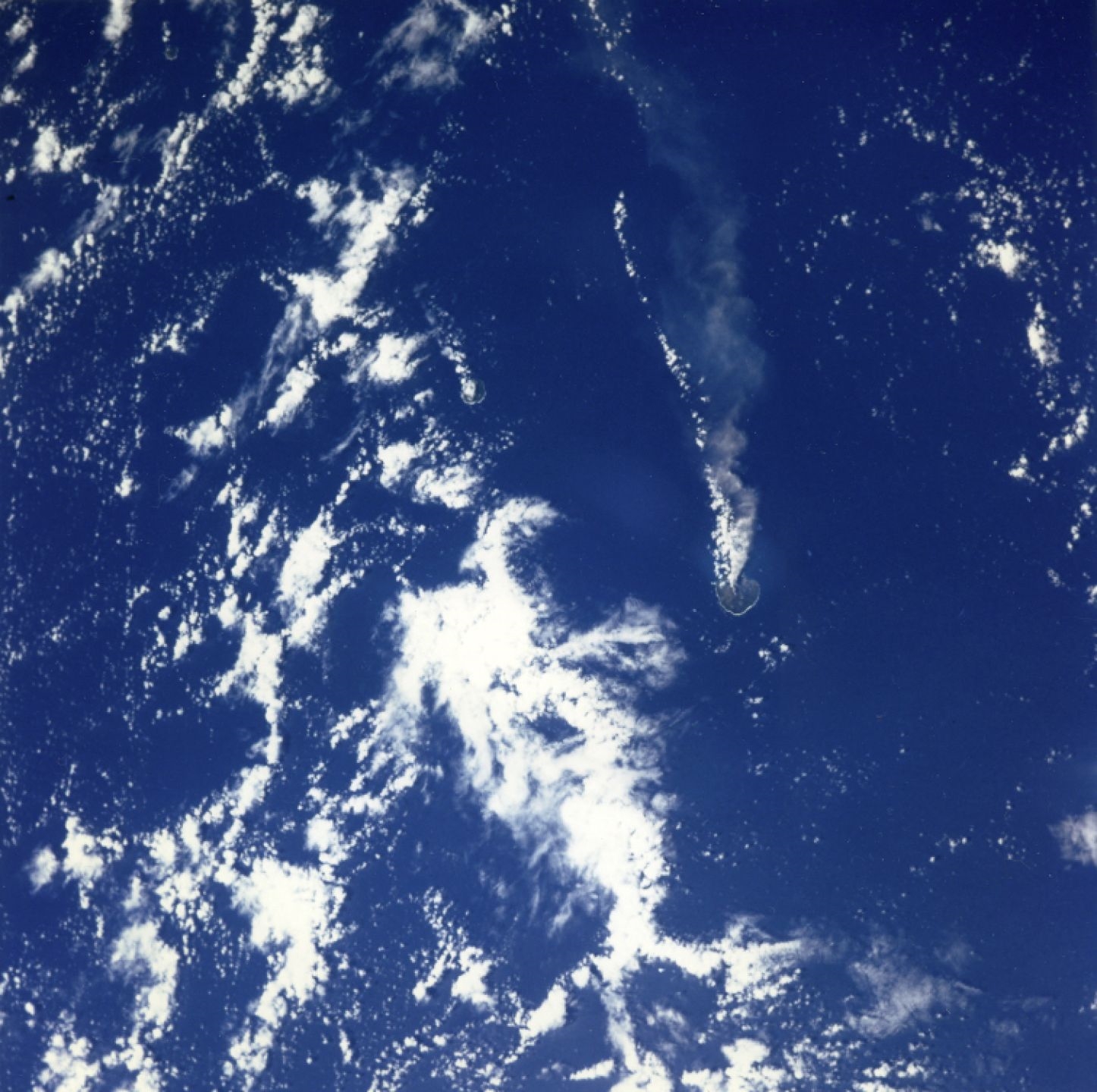 NASA | Nasa. Earth observation. Erupting volcano and its plume of smoke ...
