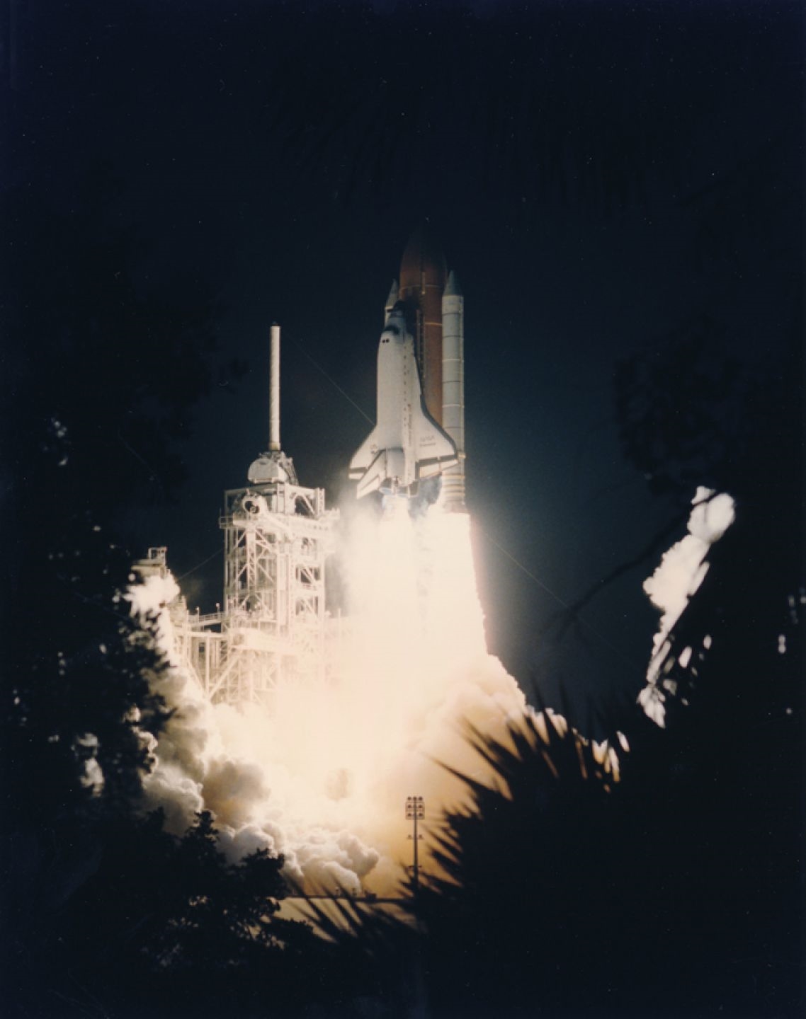 NASA | Nasa. Night takeoff of space shuttle Endeavour (Mission STS-72) on January 11 | MutualArt