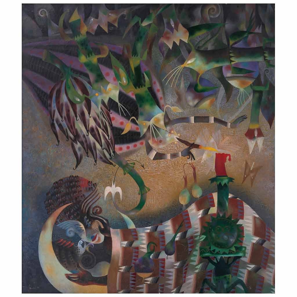 Leonel Maciel | Paloma blanca (75) | MutualArt