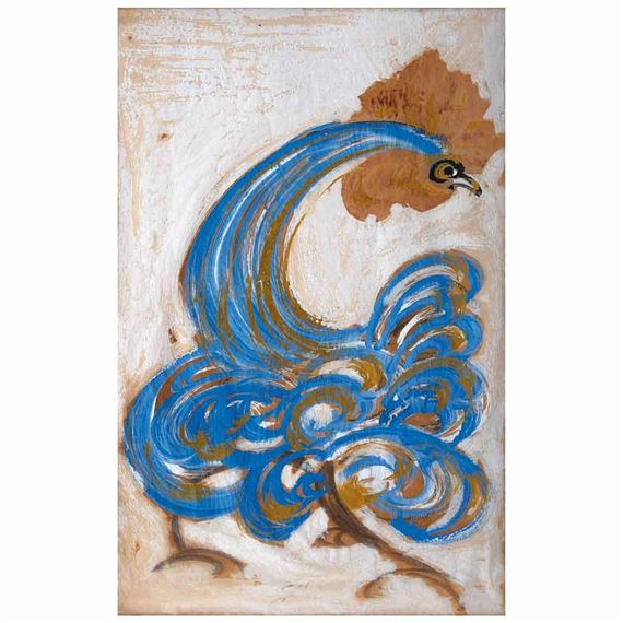 Chucho Reyes | Gallo azul | MutualArt