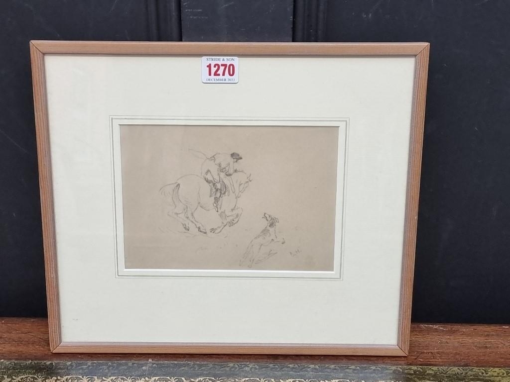 Brian Hatton | huntsman and hound | MutualArt