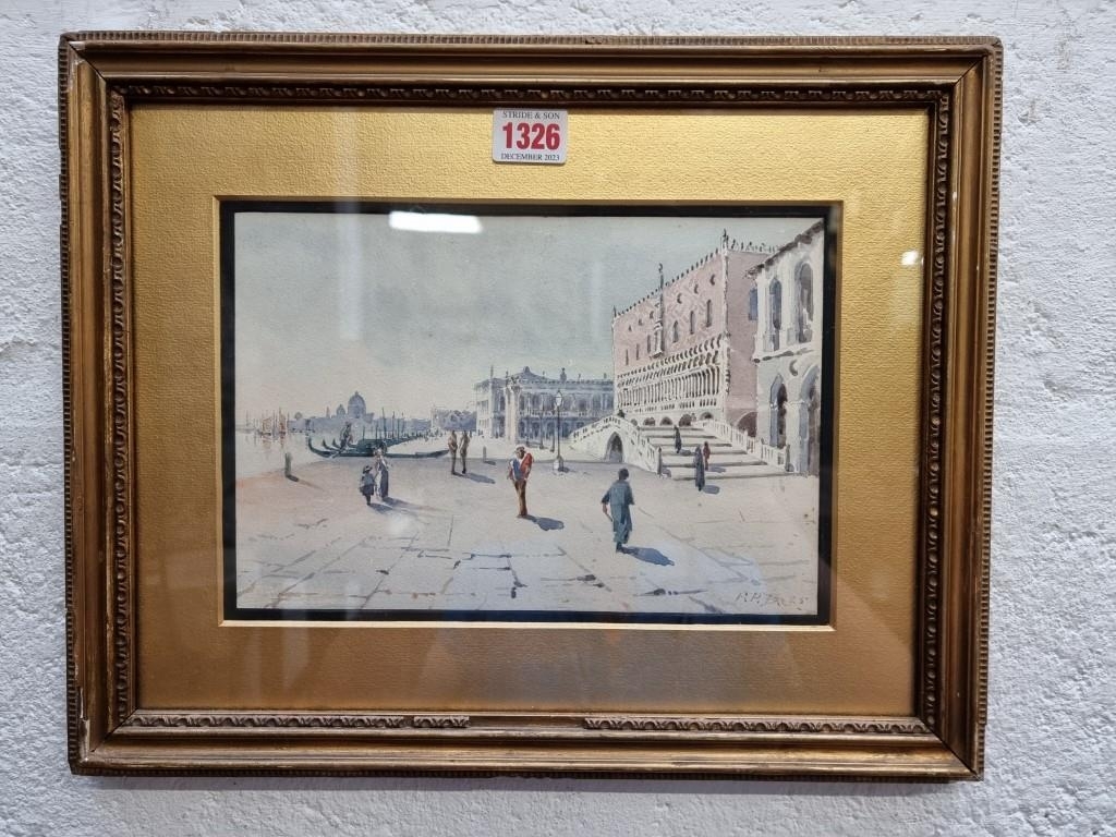 Richard Parkes Bonington | 'Venice' | MutualArt