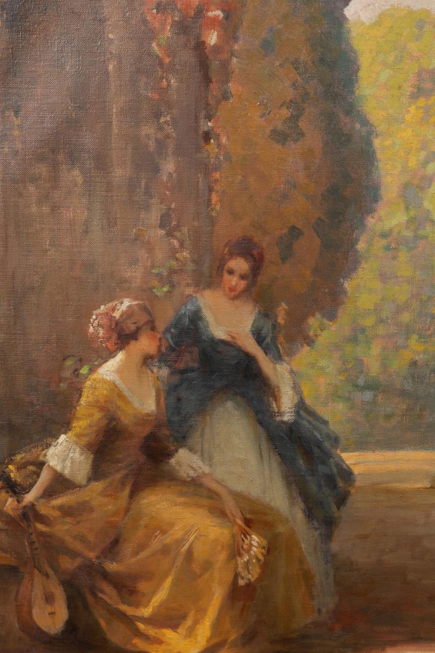 Joseph Tomanek | JOSEPH TOMANEK, AFTER THE CONCERT, FRAMED O/C | MutualArt