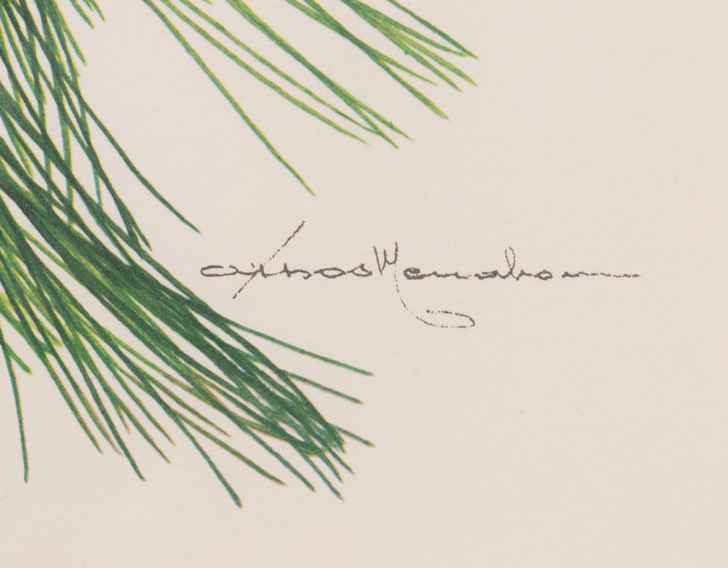 Athos Menaboni | ATHOS MENABONI 'MOURNING DOVE' LITHOGRAPH (1962 ...