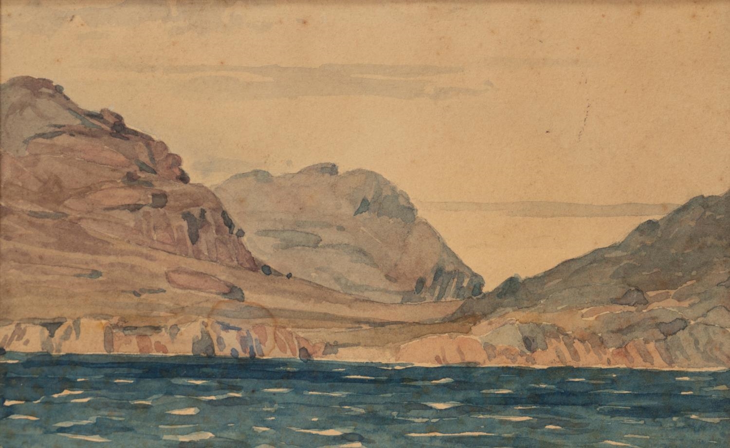 William Adams Delano | WILLIAM ADAMS DELANO SEASCAPE WATERCOLOR | MutualArt