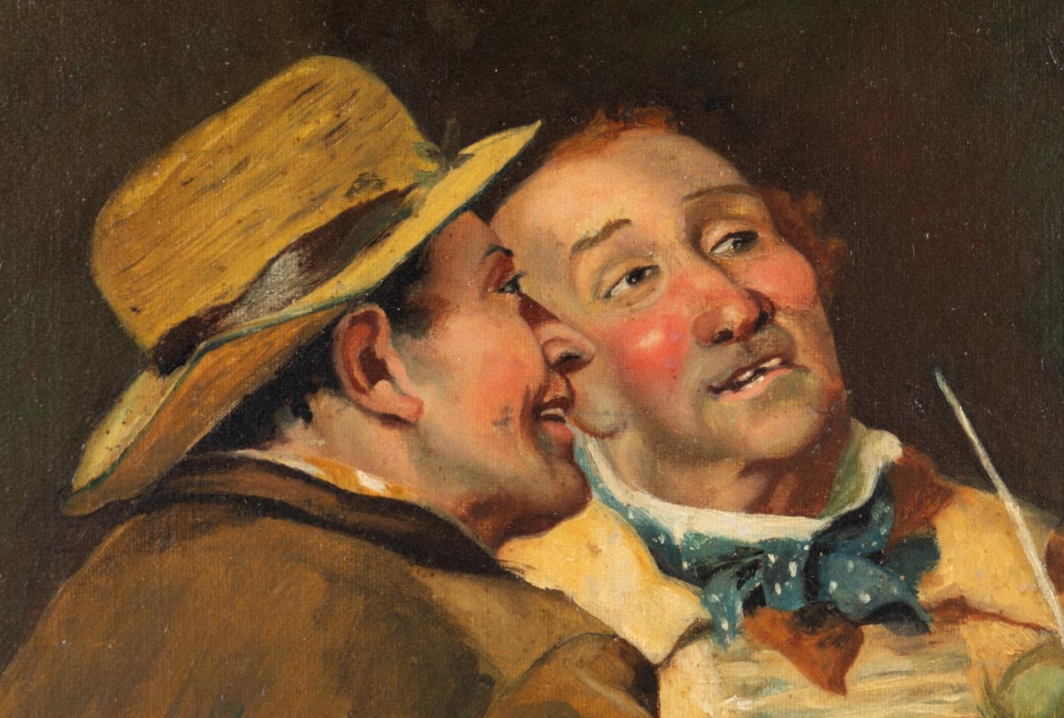 Enoch Lloyd Branson | MANNER OF L. BRANSON 'THE VILLAGE POLITICIANS' O ...