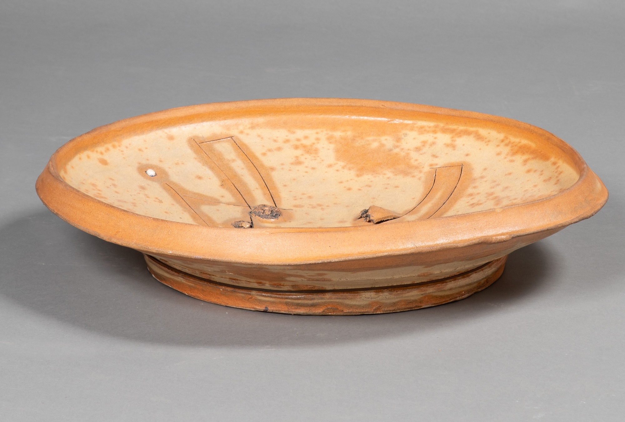 Peter Voulkos | Untitled (Plate) | MutualArt