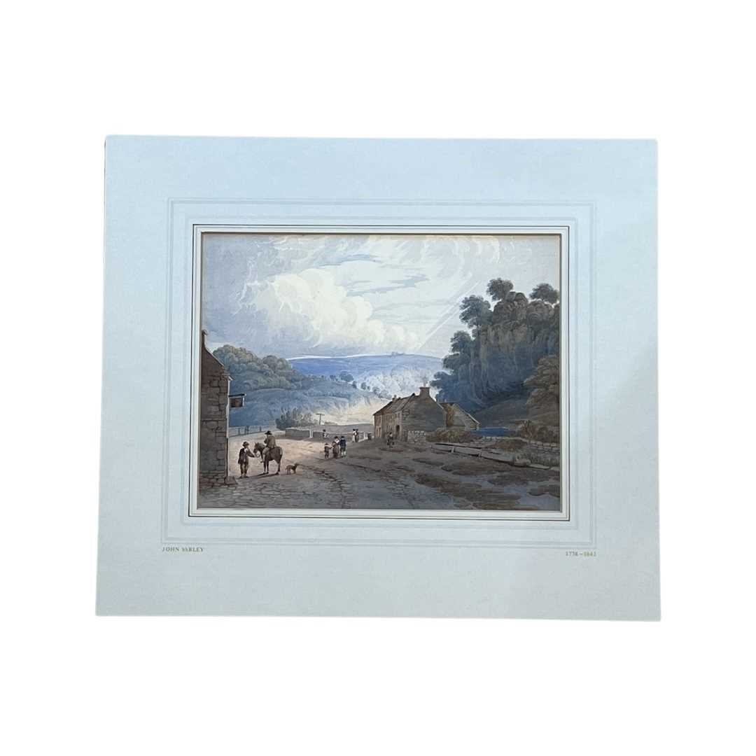 John Varley | AN EARLY 19TH CENTURY WATERCOLOUR LANDSCAPE INSCRIBED TO ...