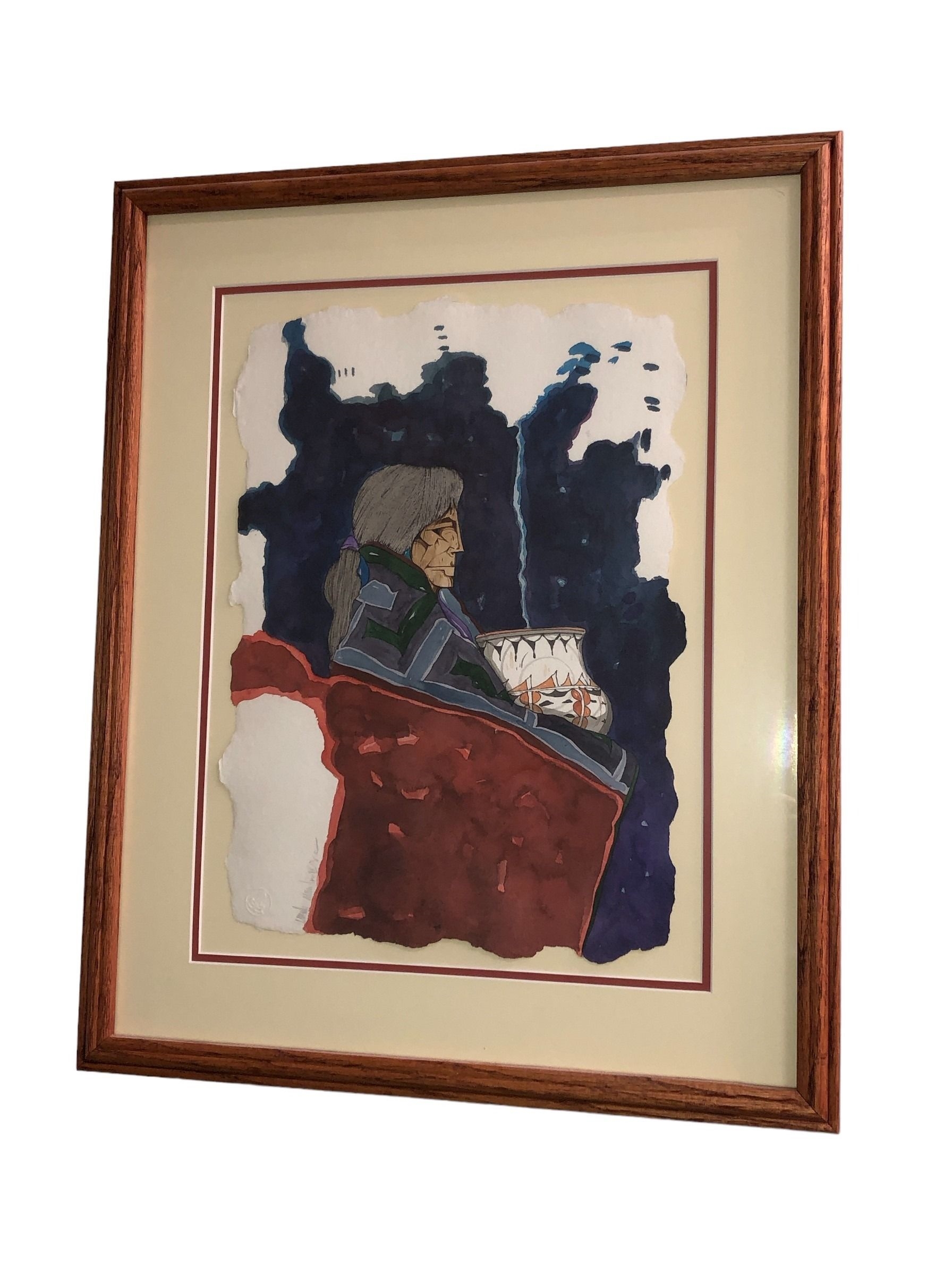 Amado Maurilio‏ Peña‏ | Original AMADO PENA Watercolor on Handmade ...