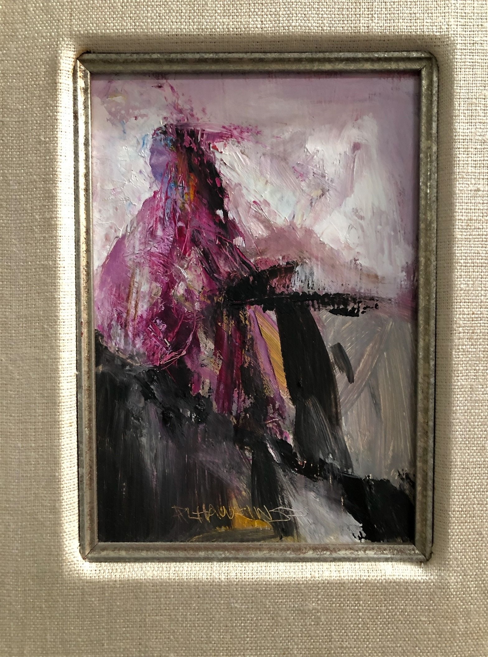 Rocky Hawkins | Native American Oil on Panel by ROCK HAWKINS | MutualArt