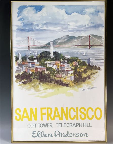 Ellen Anderson | ELLEN ANDERSON SAN FRANCISCO POSTER | MutualArt