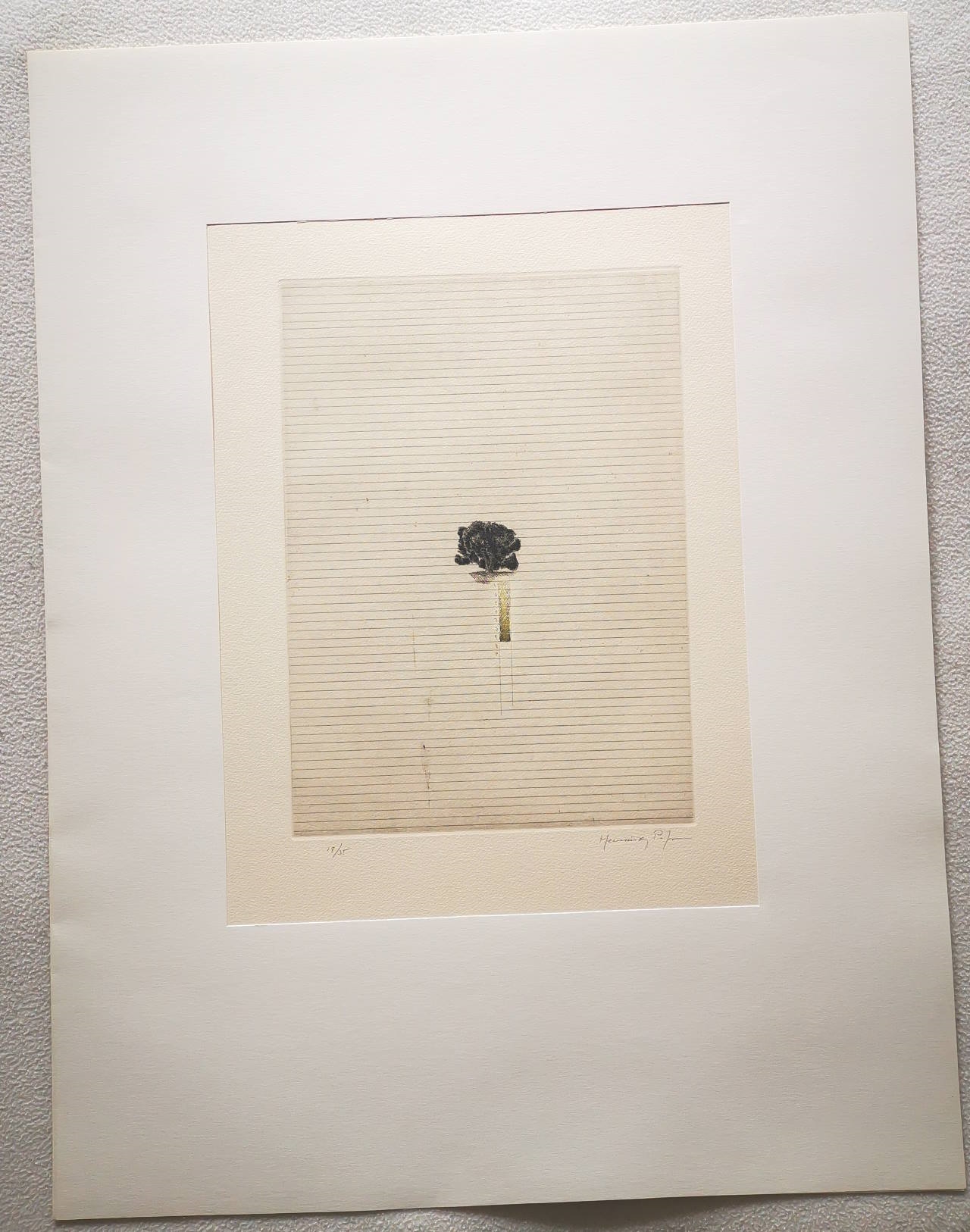 Joan Hernández Pijuan | JOAN HERNÀNDEZ PIJUAN - GRAFIK (1975) | MutualArt