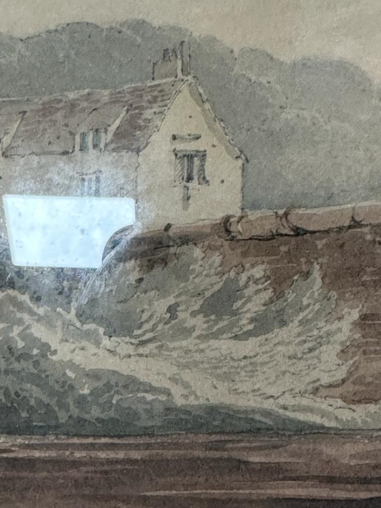 Samuel Prout | Samuel Prout English watercolour Burnshaw Bridge ...