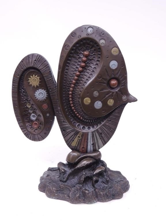 Giovanni Schoeman | Giovanni Schoeman (1940-1980) Bronze Fish | MutualArt