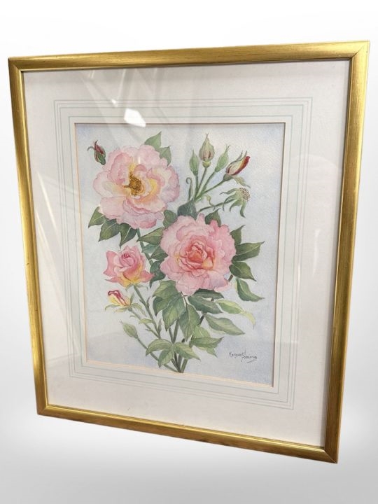 Margaret Adamson | Still life of flowers | MutualArt