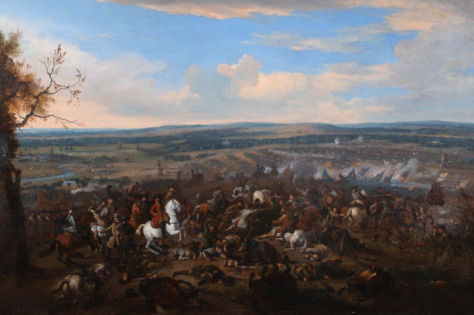 Jan Wyck | WILLIAM III AT THE BATTLE OF THE BOYNE (17th Century ...