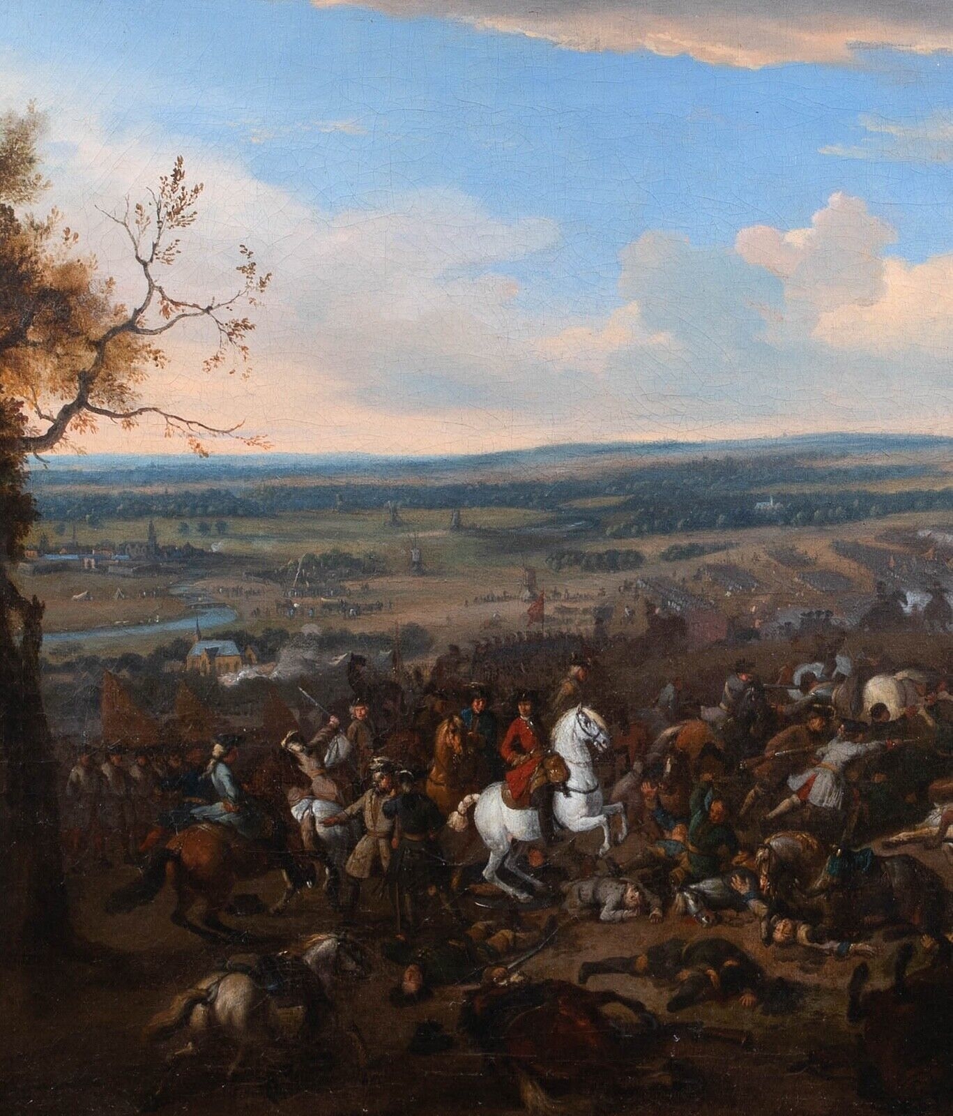 Jan Wyck | WILLIAM III AT THE BATTLE OF THE BOYNE (17th Century ...