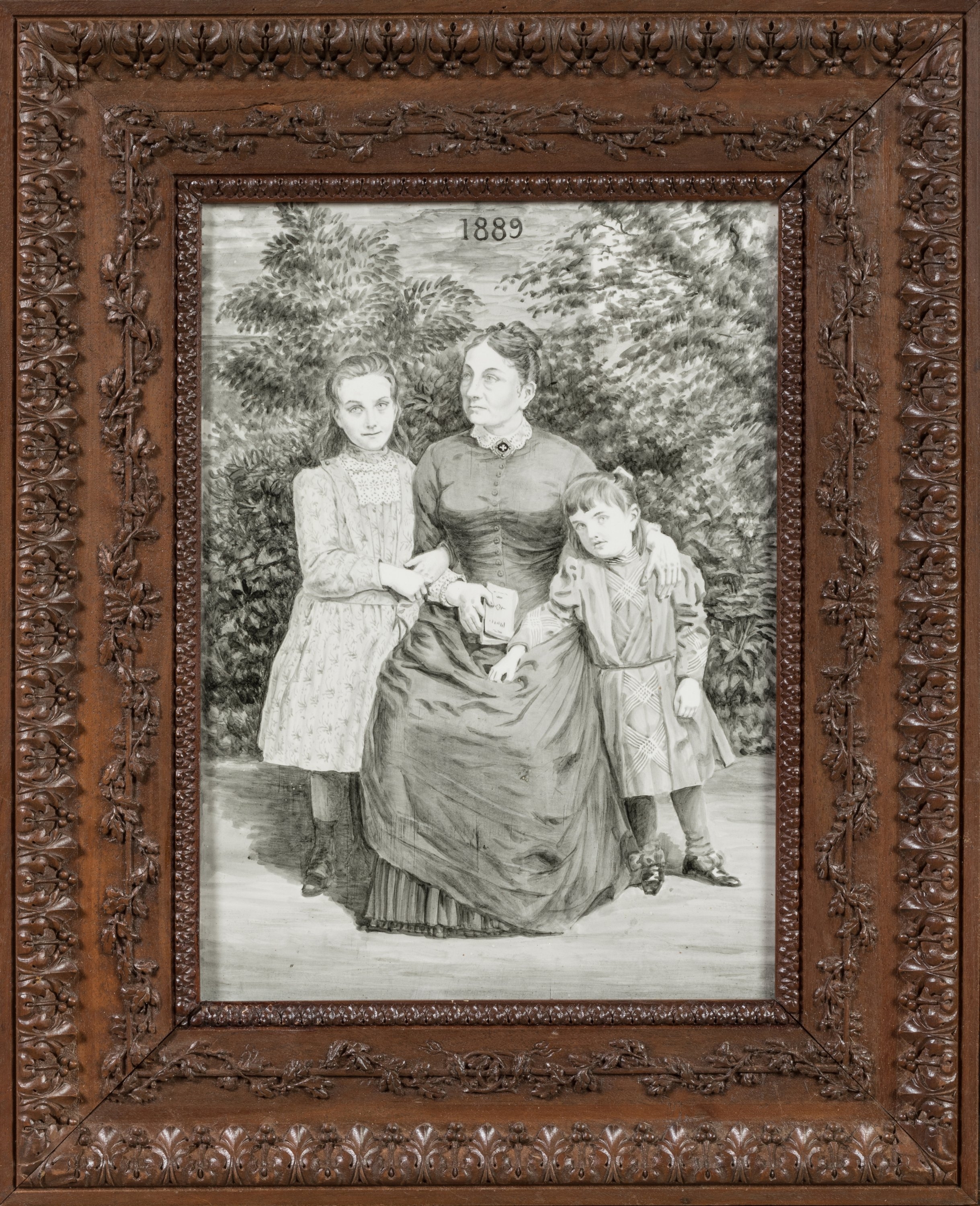 Adrien Thibault | La famille de l'artiste, Madame Thibault et ses ...
