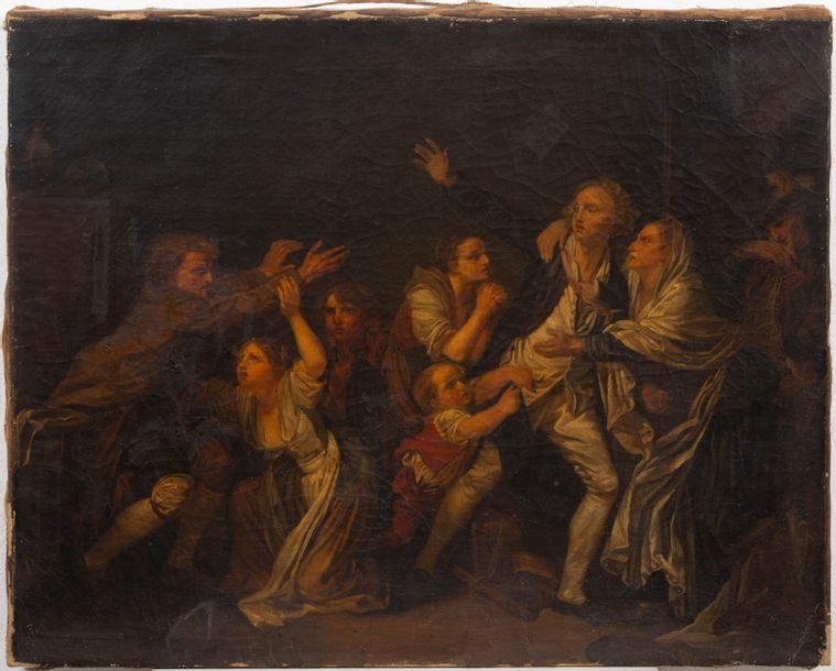 Jean-Baptiste Greuze | La Malédiction Paternelle : le Fils Ingrat ...