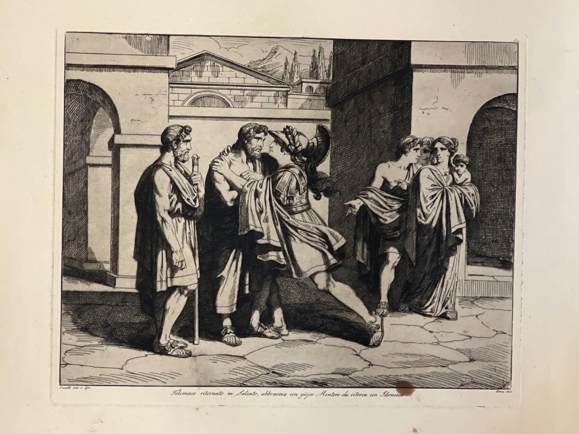 Bartolomeo Pinelli | Eight Bartolomeo Pinelli Roman Engravings | MutualArt