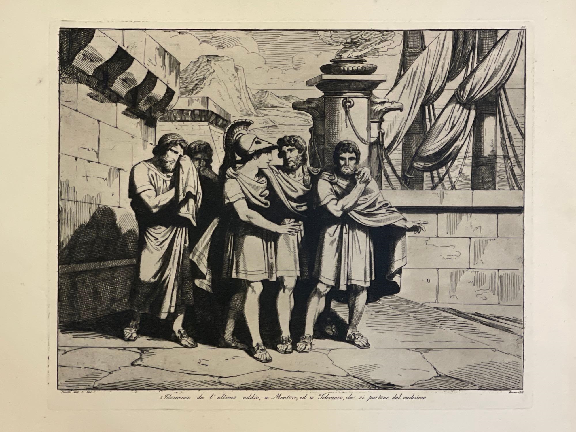 Bartolomeo Pinelli | Eight Bartolomeo Pinelli Roman Engravings | MutualArt
