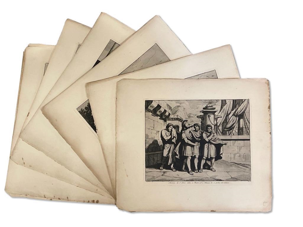 Bartolomeo Pinelli | A carnival scene in Rome around Gian Lorenzo ...