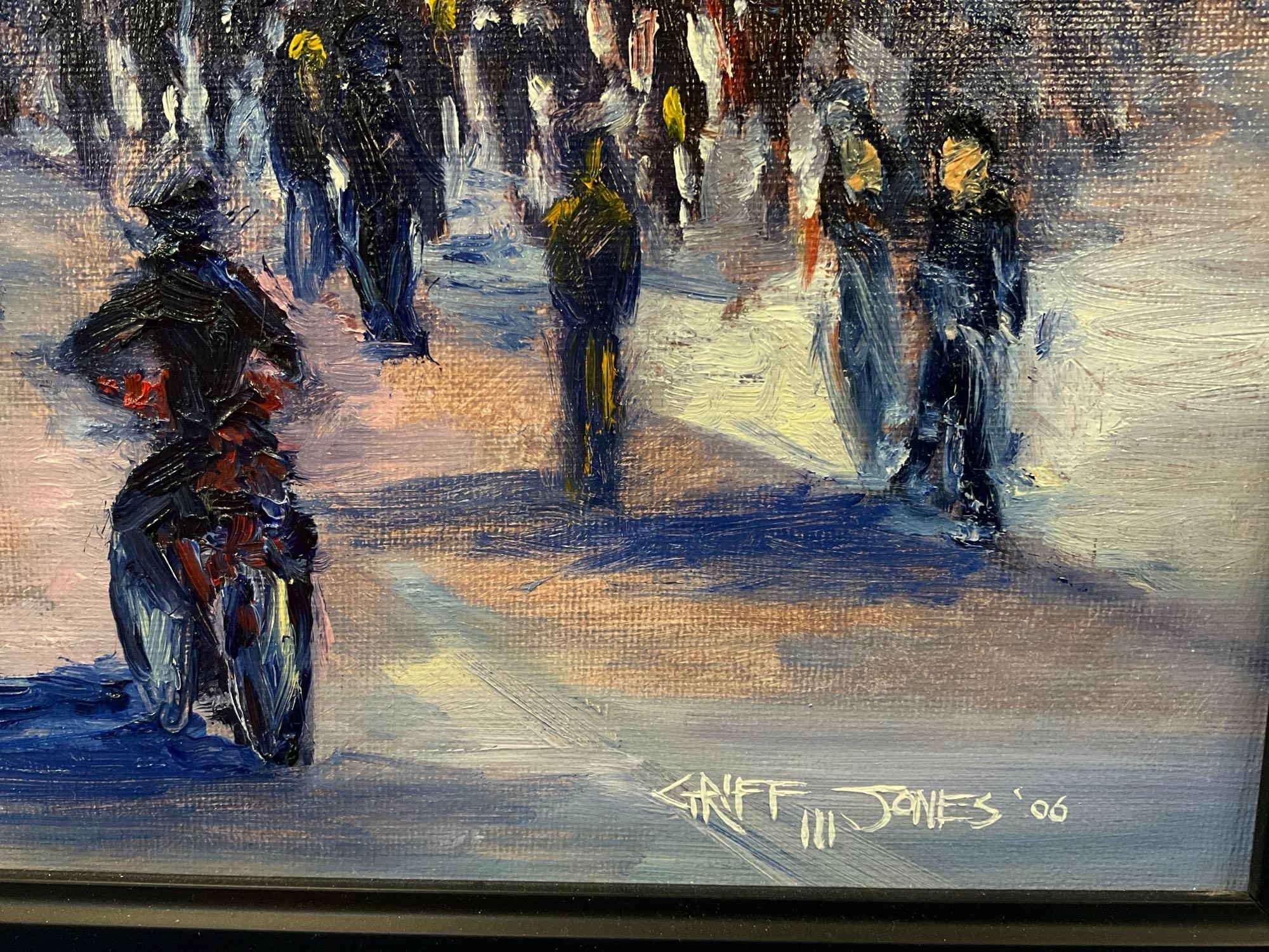 Griff Jones | Griff Jones Expressive New York Oil Painting (2006 ...