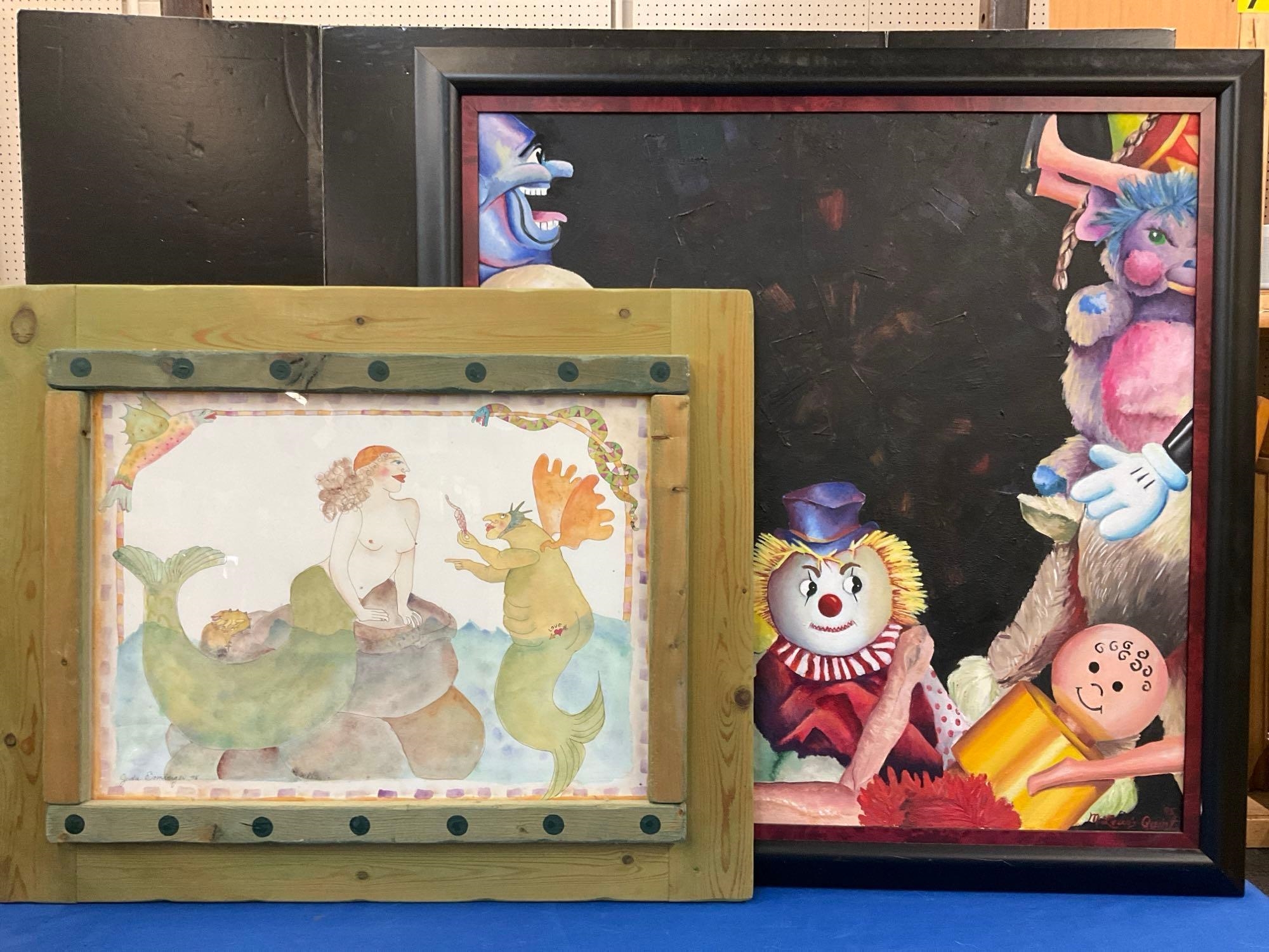 Judie Bomberger | Playful Painting Pairing | MutualArt