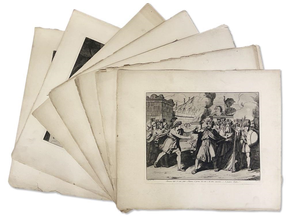 Bartolomeo Pinelli | A carnival scene in Rome around Gian Lorenzo ...