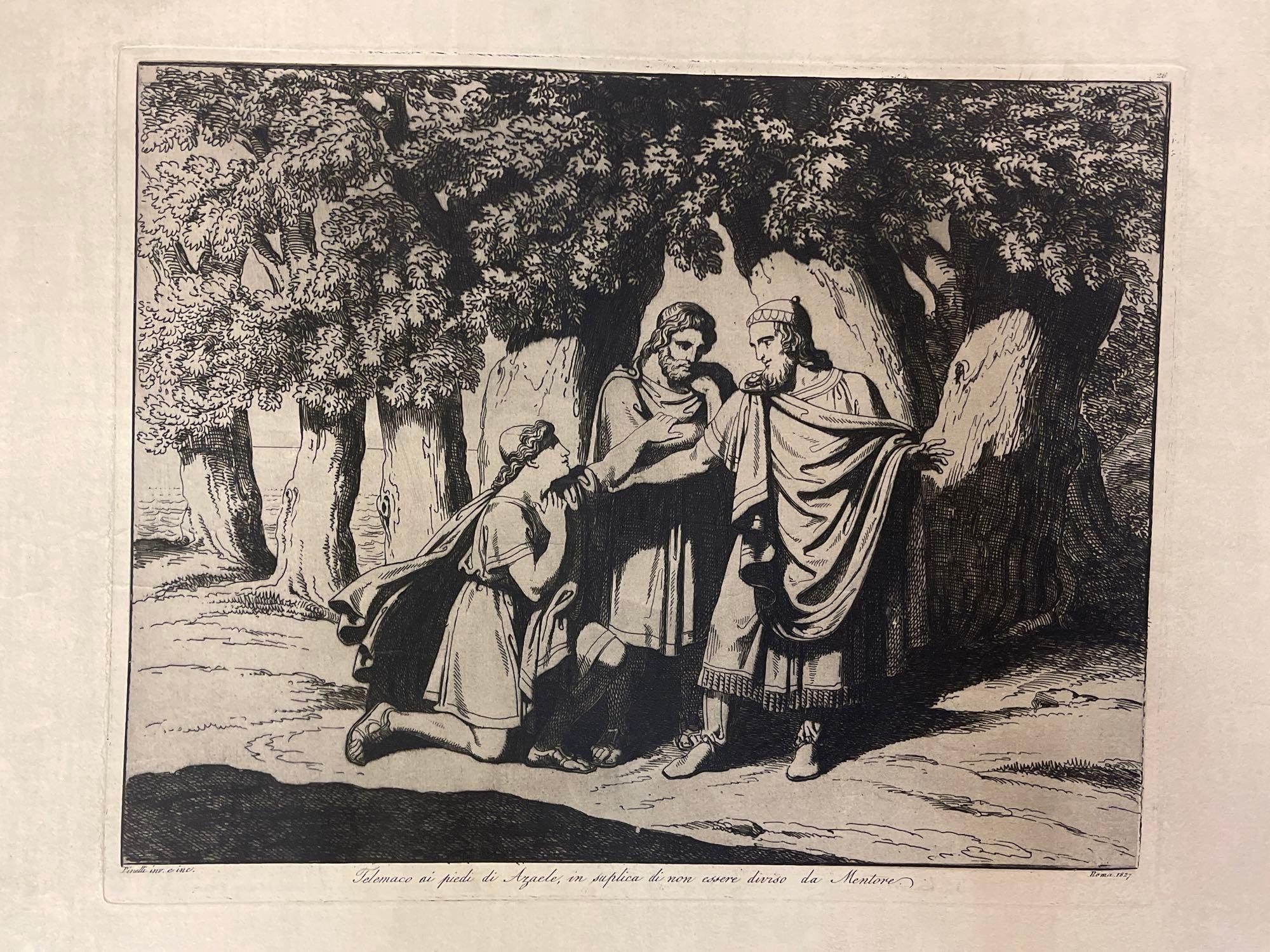 Bartolomeo Pinelli | Eight Bartolomeo Pinelli Roman Engravings | MutualArt