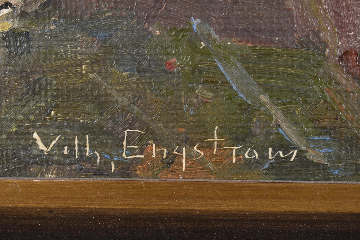 Vilhelm Oscar Engstrom | Motif of Sami camp | MutualArt