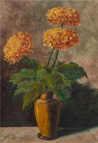 Wille Jessen | Pot of Marigolds (1938) | MutualArt