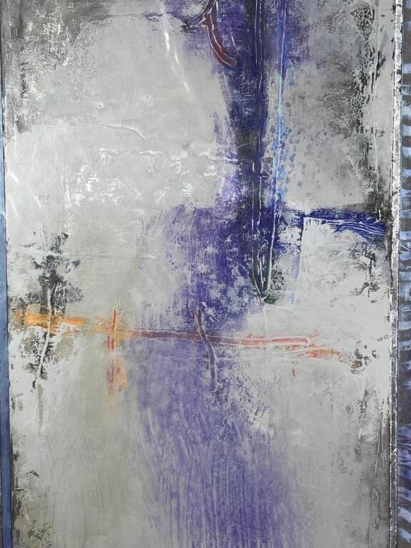 Robert Rector | ROBERT RECTOR ABSTRACT ACRYLIC ON PAPER | MutualArt