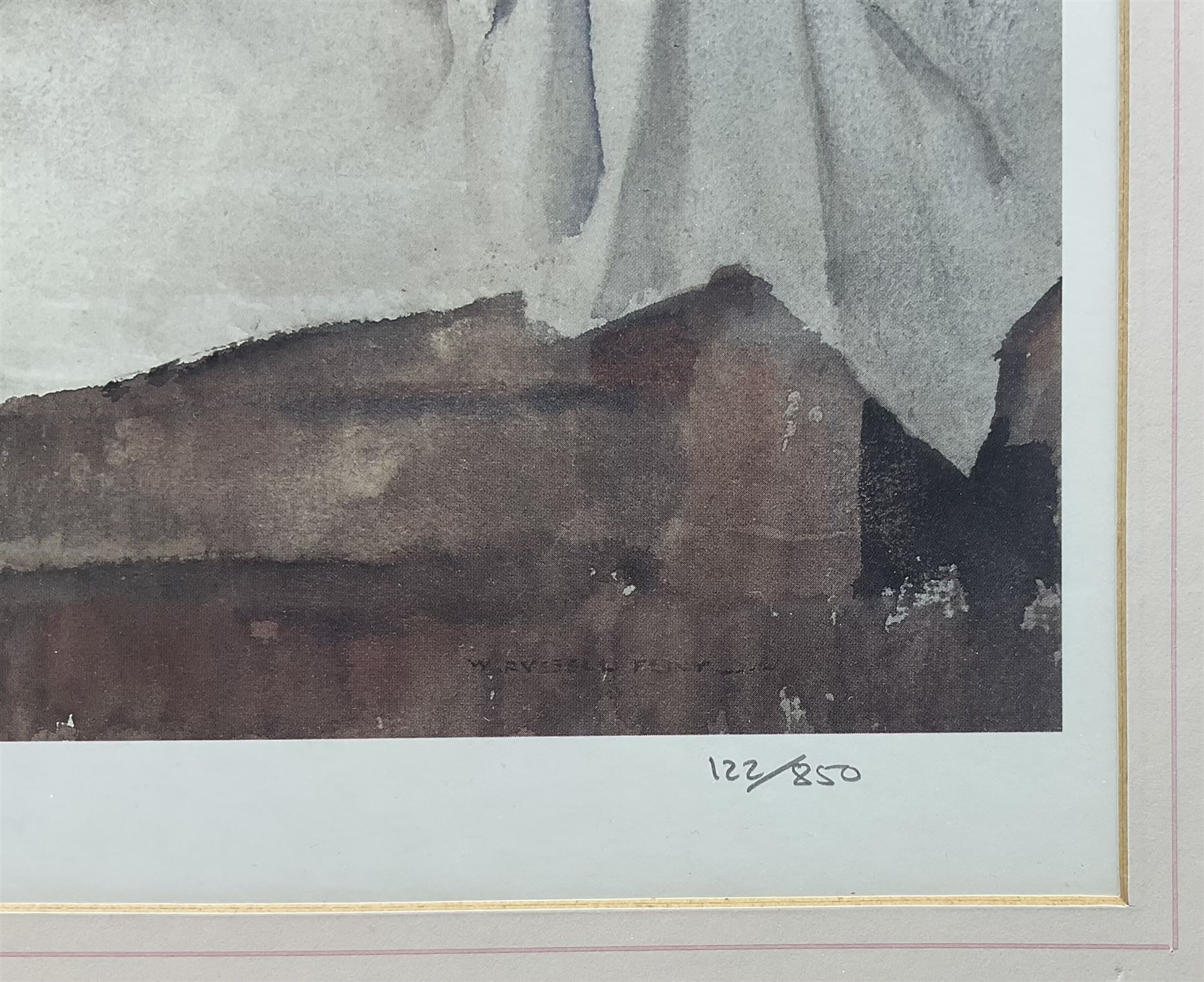 William Russell Flint | 'Silver Frock' 'The Marchesa's Boathouse ...