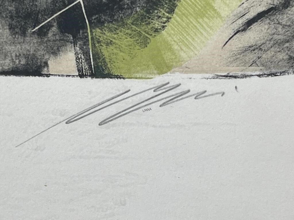 Hans Erni | SIGNED 1966 HANS ERNI MUTTER UND KIND PRINT 58/150 | MutualArt