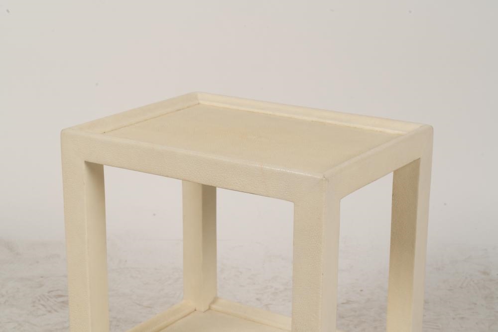 Karl Springer | Karl Springer Tiered End Table | MutualArt