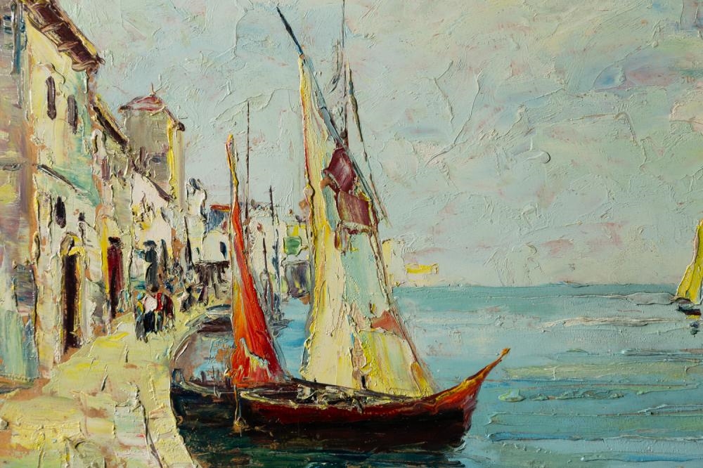 Continental School | Continental School: Quay Scene | MutualArt