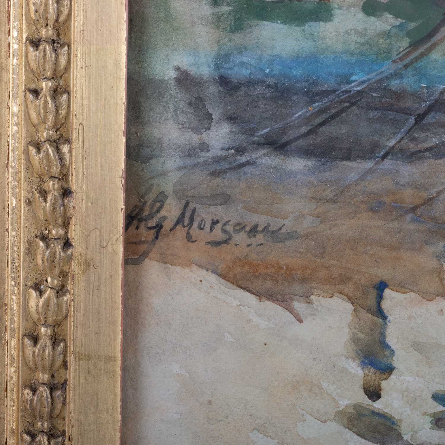 Alfred George Morgan | ALFRED GEORGE MORGAN (1848-1930) PAIR OF VIEWS ...