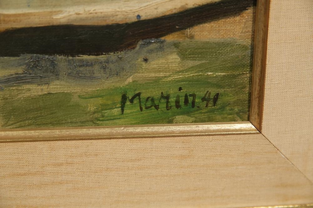 John Marin | 1953) oil on canvas 18 x 25 5/8 Frame: 23 7/8 x 31 3/4 ...