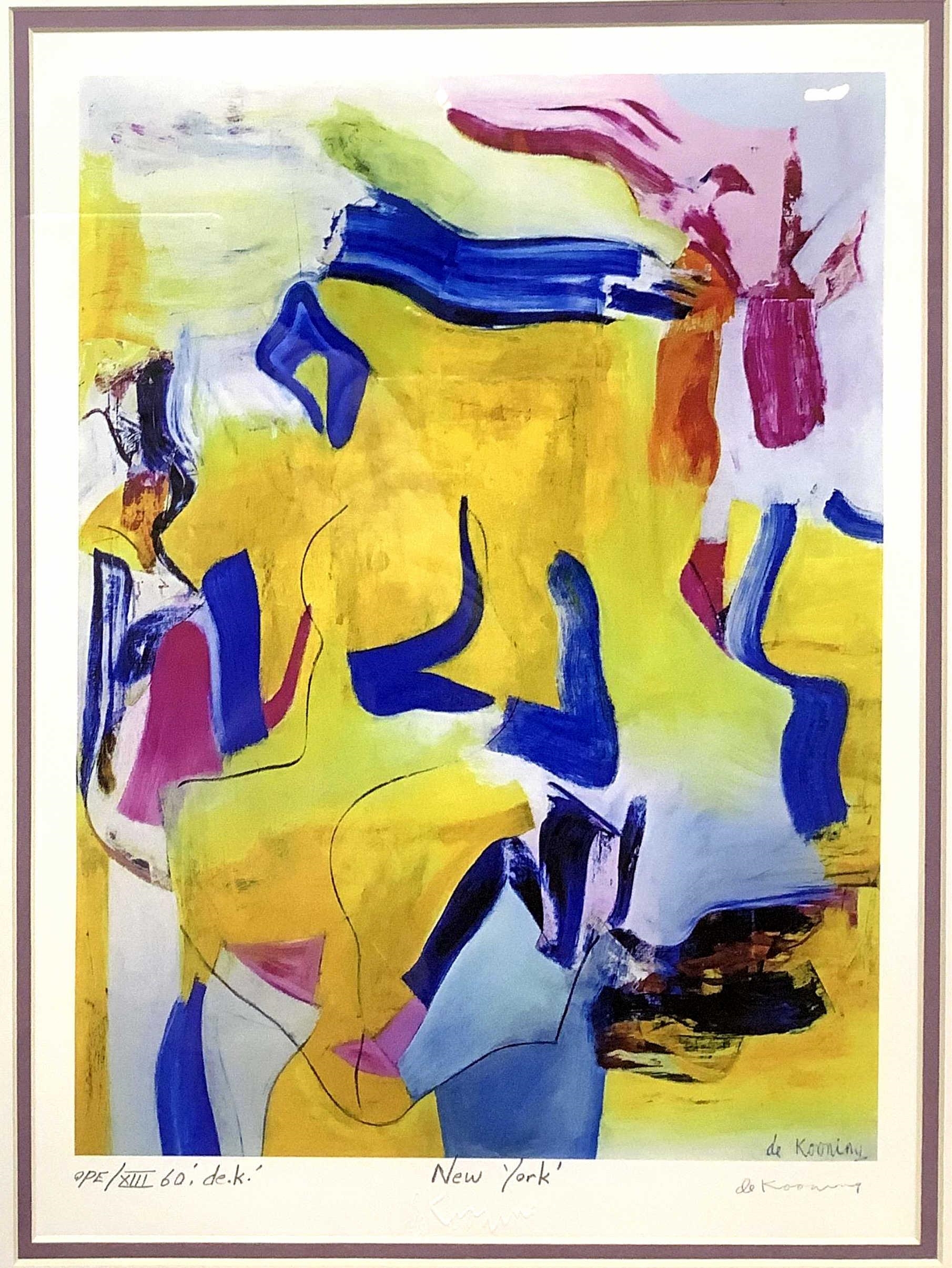 Willem De Kooning Prints