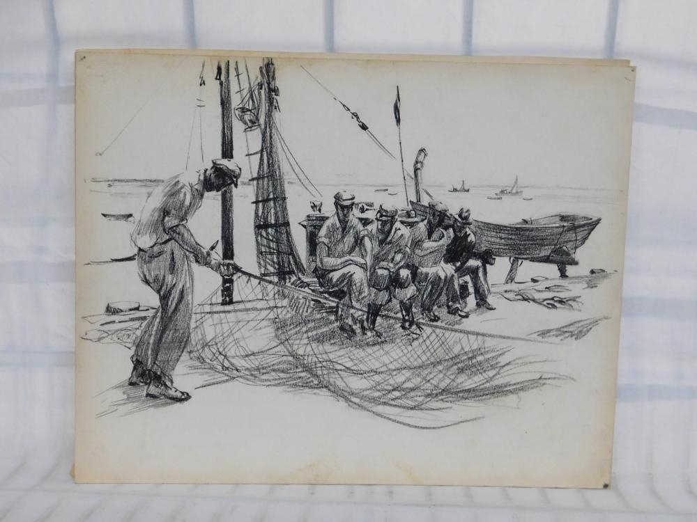 James Kirk Merrick | 5 James Kirk Merrick, Boat Drawings | MutualArt