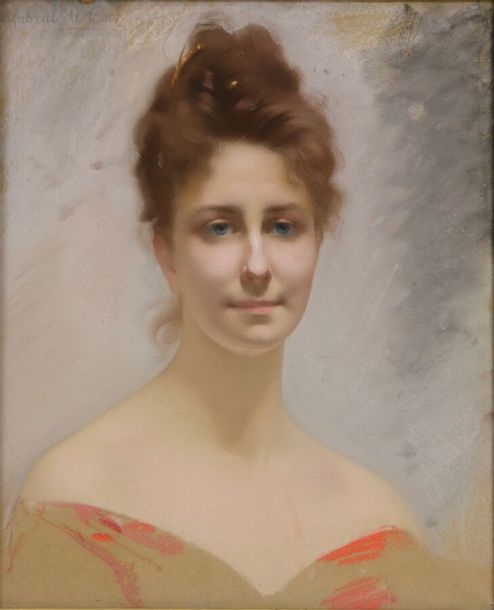 Gabriel De Cool | Portrait of Madame Claire Ducreux | MutualArt